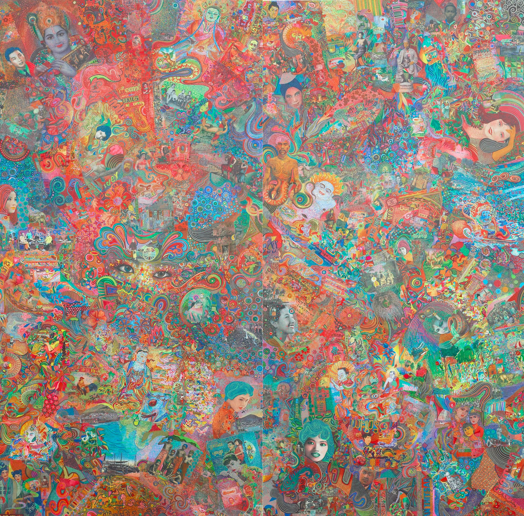 Jerry Swaffield | Contemporary artist | Collage | Scrapture