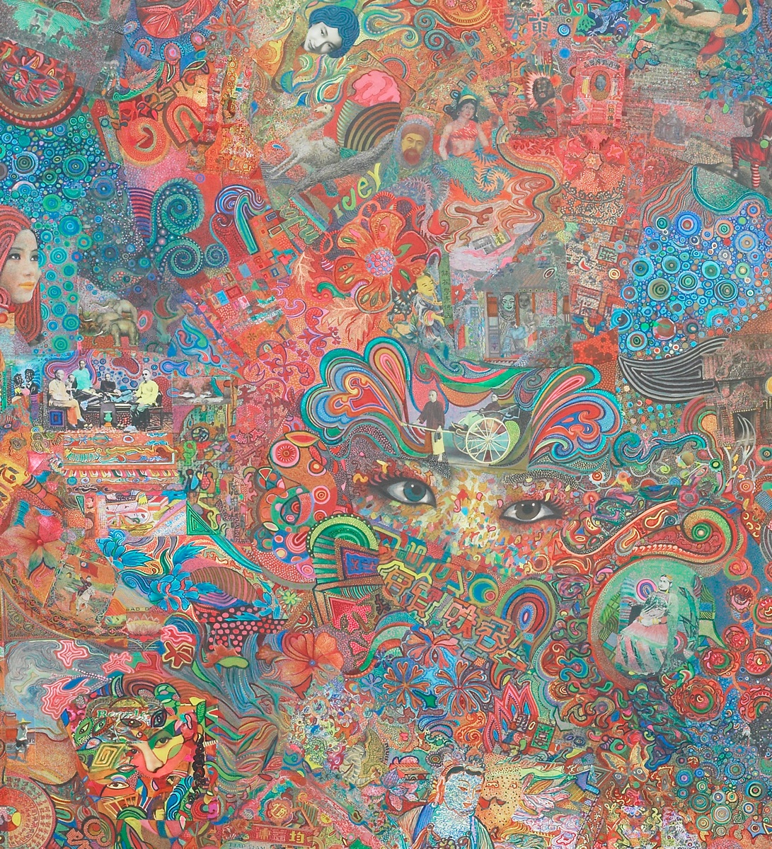 Jerry Swaffield | Contemporary artist | Collage | Scrapture