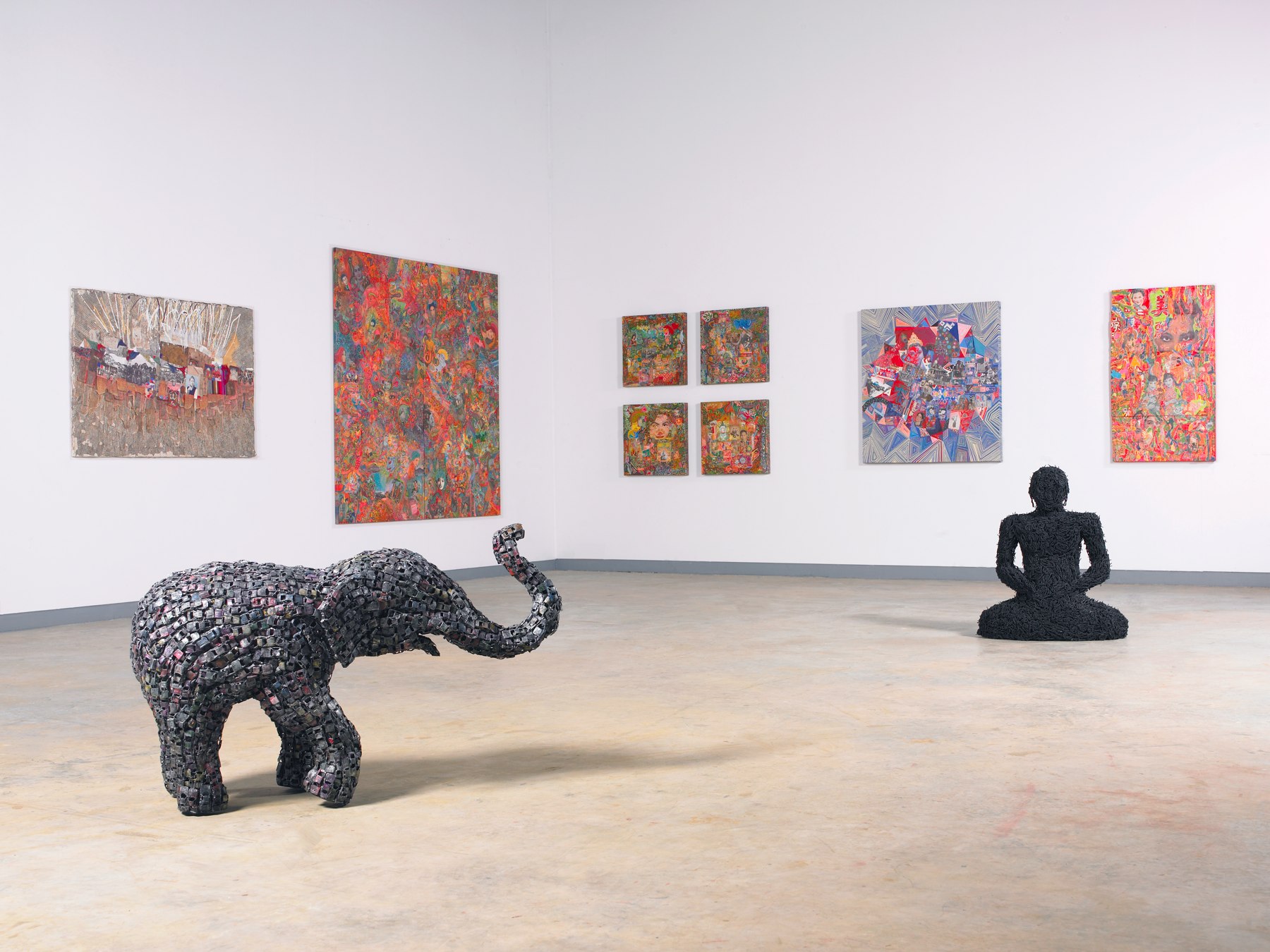 Jerry Swaffield | Contemporary artist | Collage | Scrapture