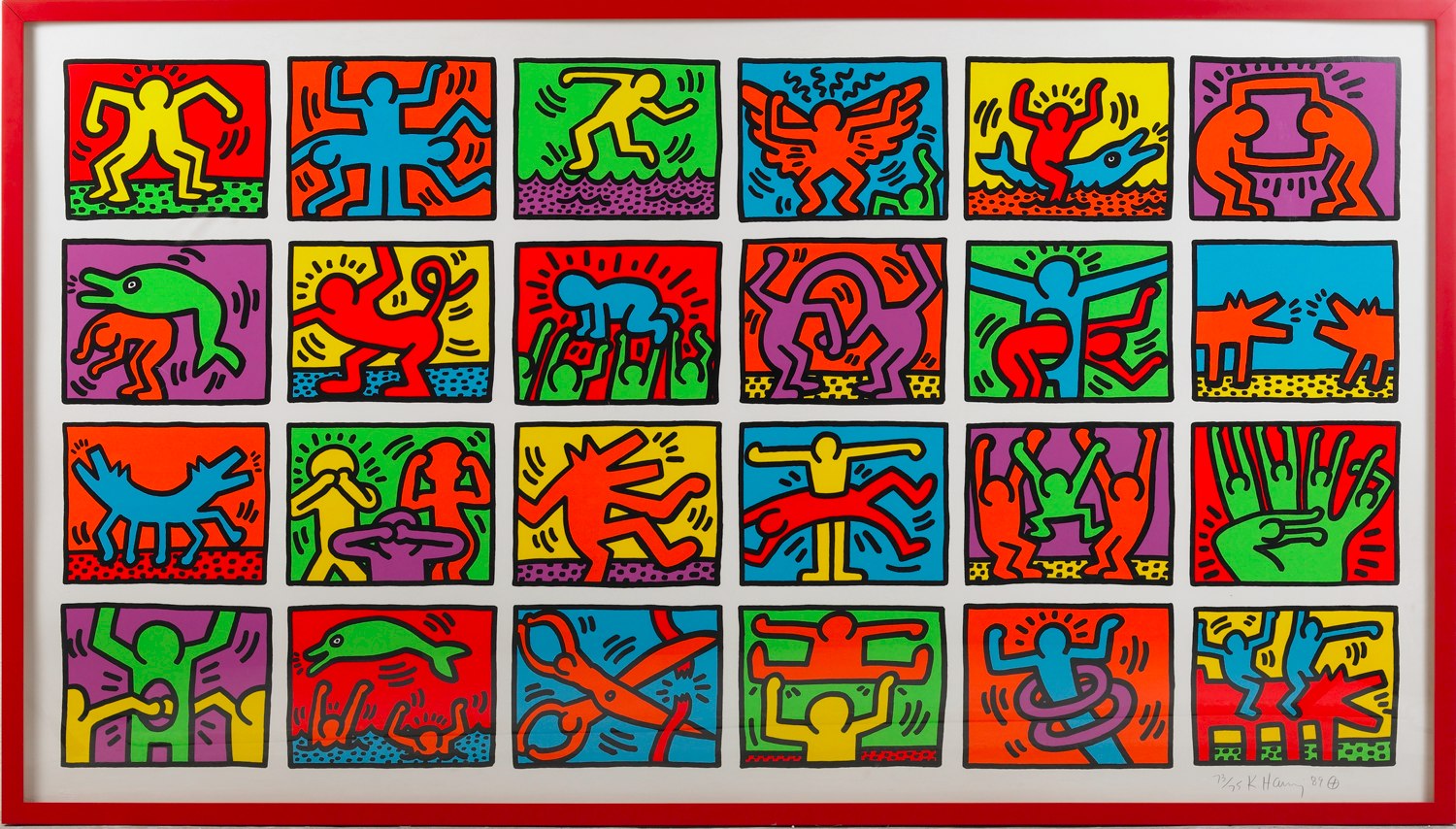 Keith Haring | American | Contemporary art | Pop | Graffiti